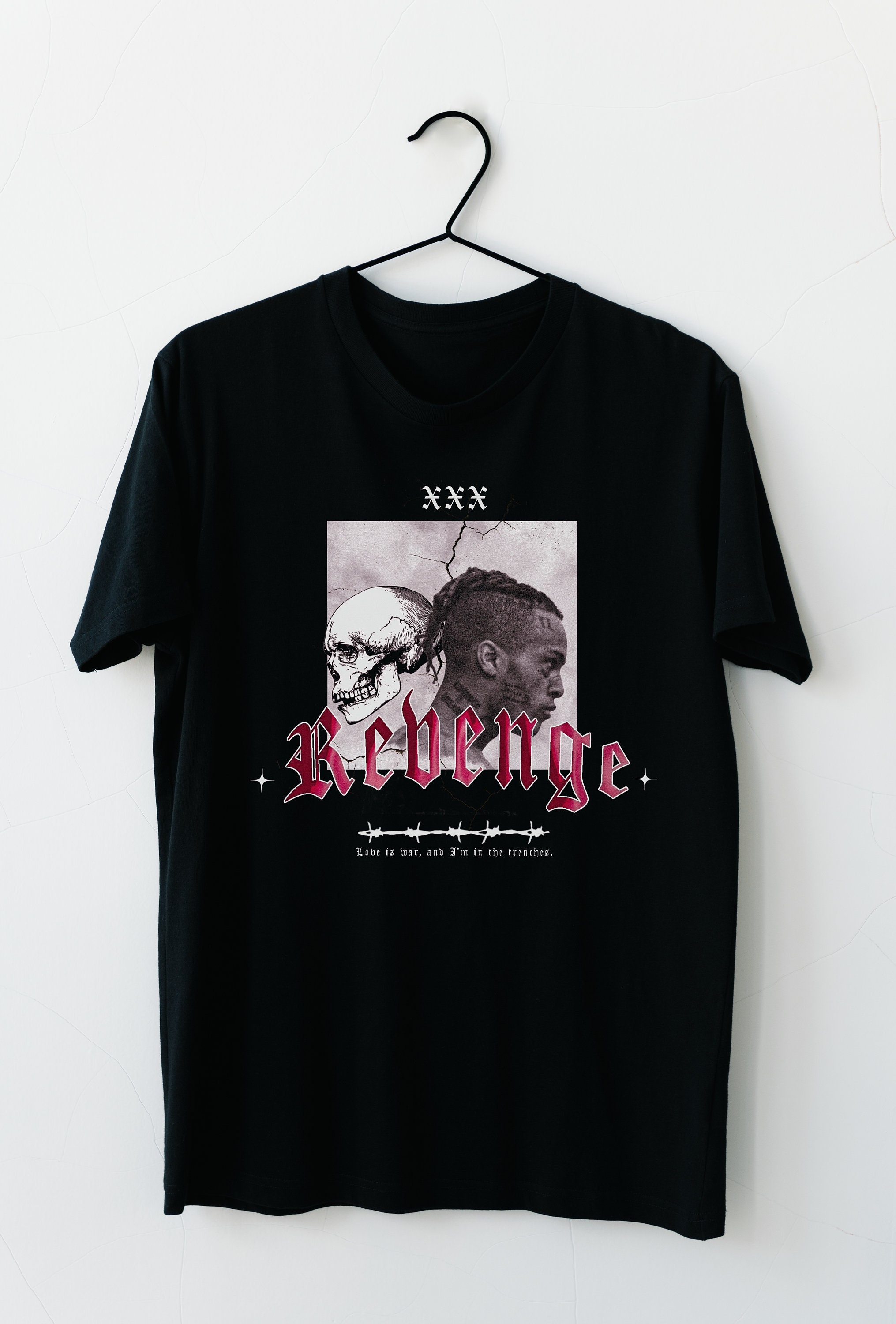 Xxxtentacion Merch Design For X Fans Streetwear Design Dark Aesthetic T For Xxxtentacion Fan