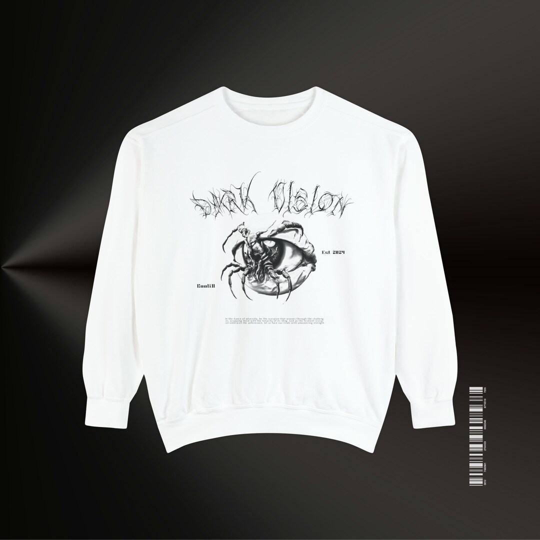 Eyeball Scorpion Horror Sweater Weirdcoregoblincore goth Sweater ...