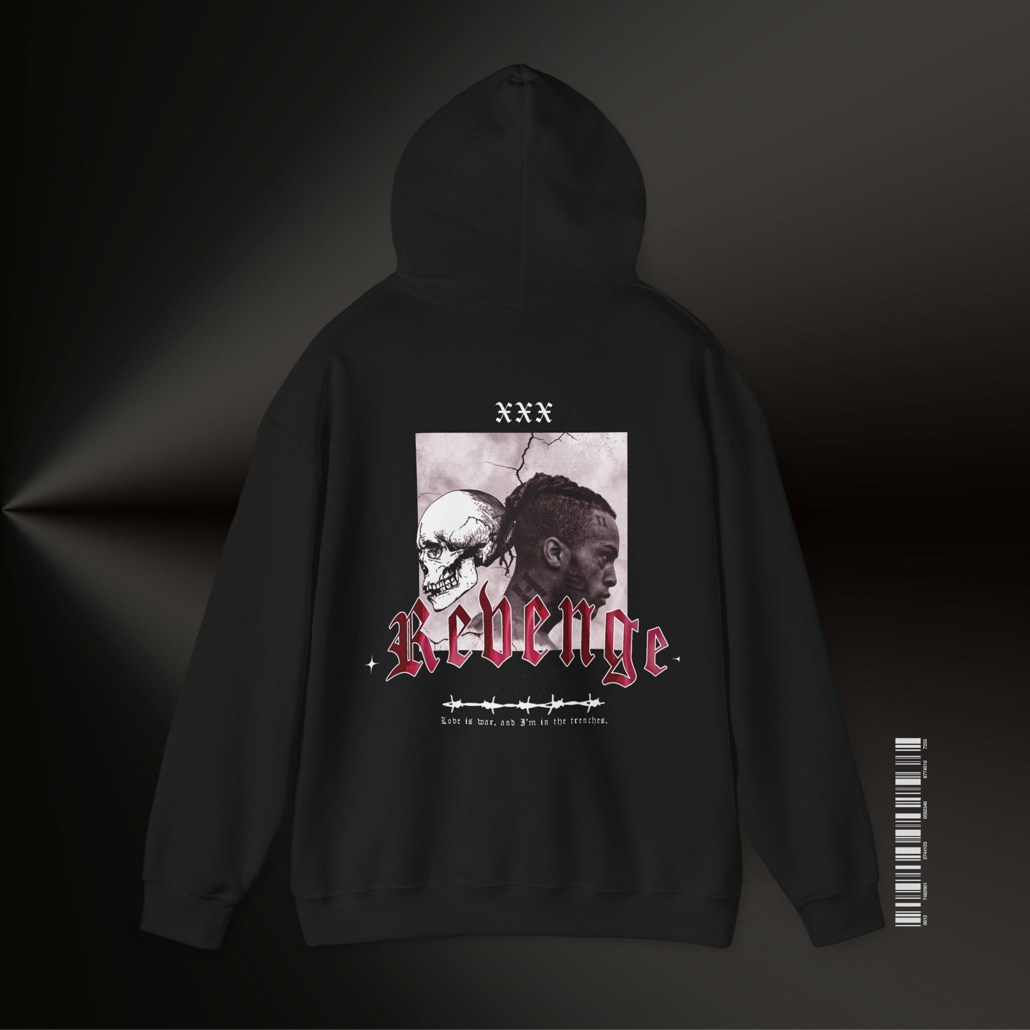 Limited Xxxtentacion Merch Hooded Sweatshirt Fan Shirt Revenge Hoodie ...