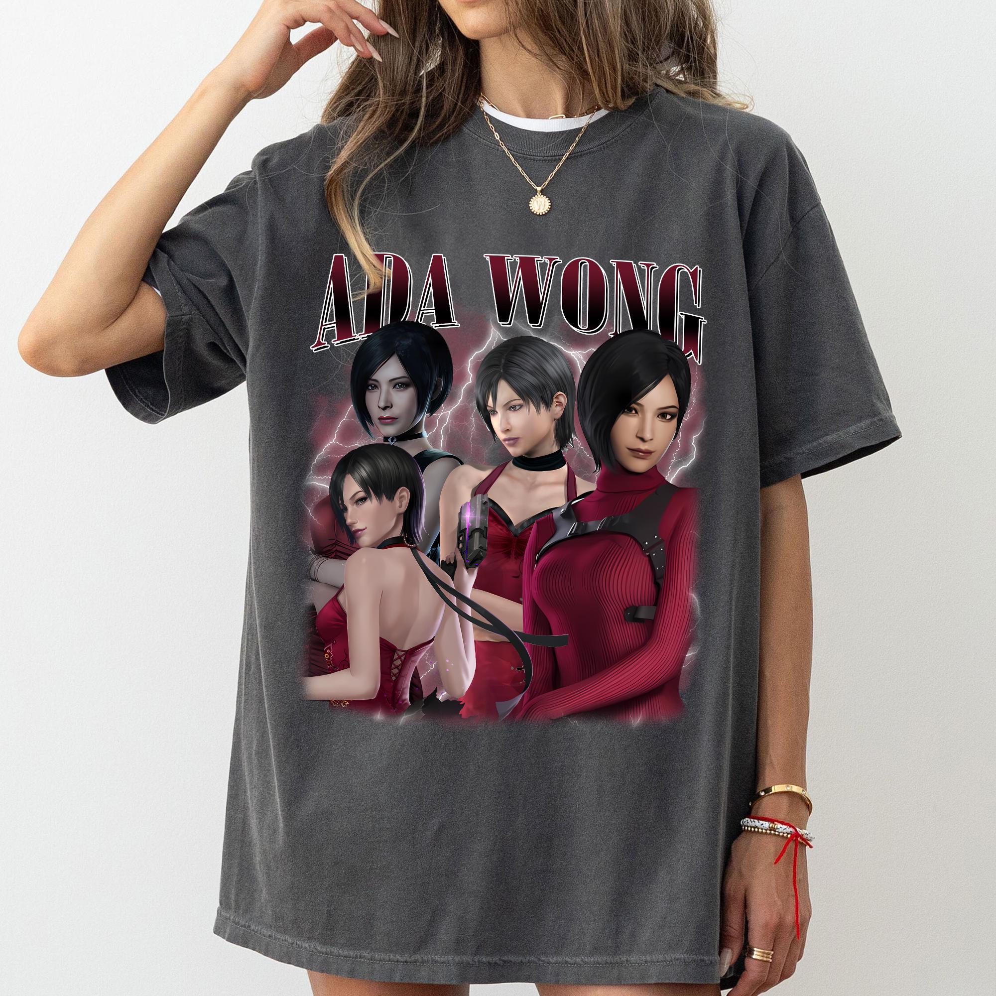 Vintage Ada Wong T-shirt, Gift for Woman and Man, Vintage Unisex ...