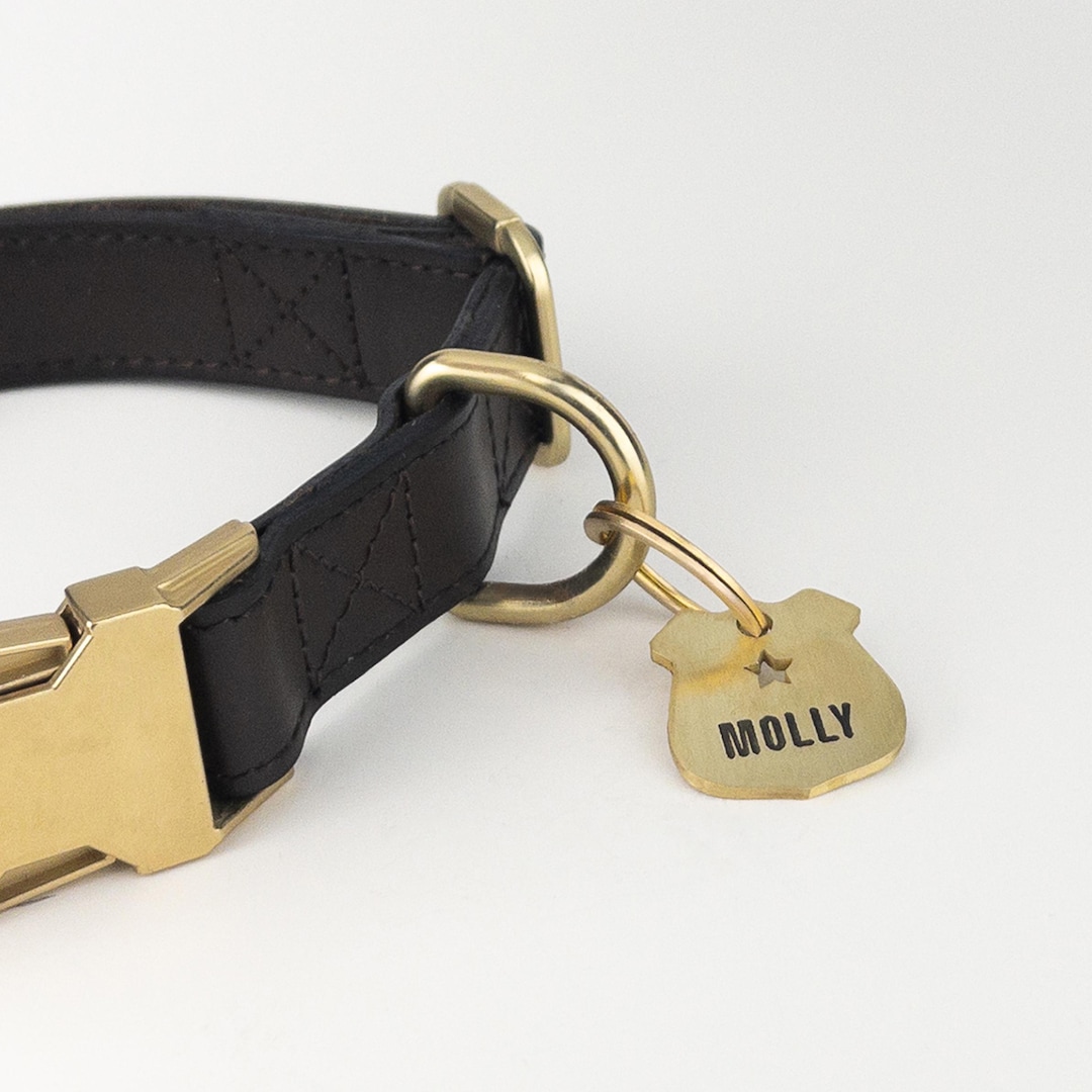 SHERIFF Personalized Pet ID Tags for Dogs and Cats - Luxury Pet Tags in ...