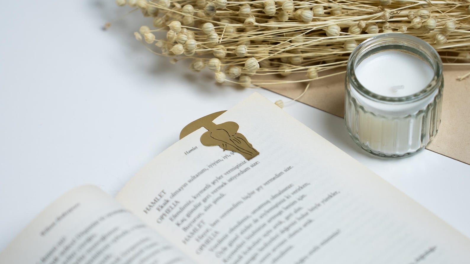 ELEPHANT Bookmark - Charming Brass Bookmark - Perfect Gift for Book ...