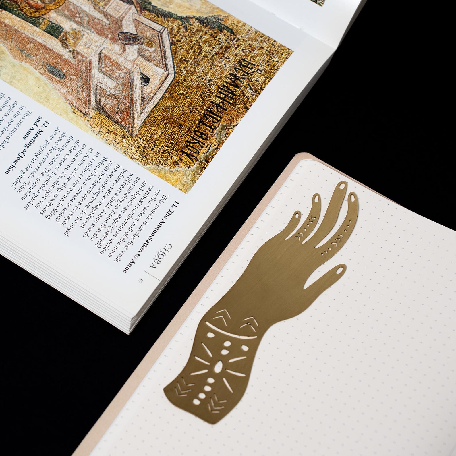 ORIENTAL HAND Bookmark - Charming Brass Bookmark - Perfect Gift for ...