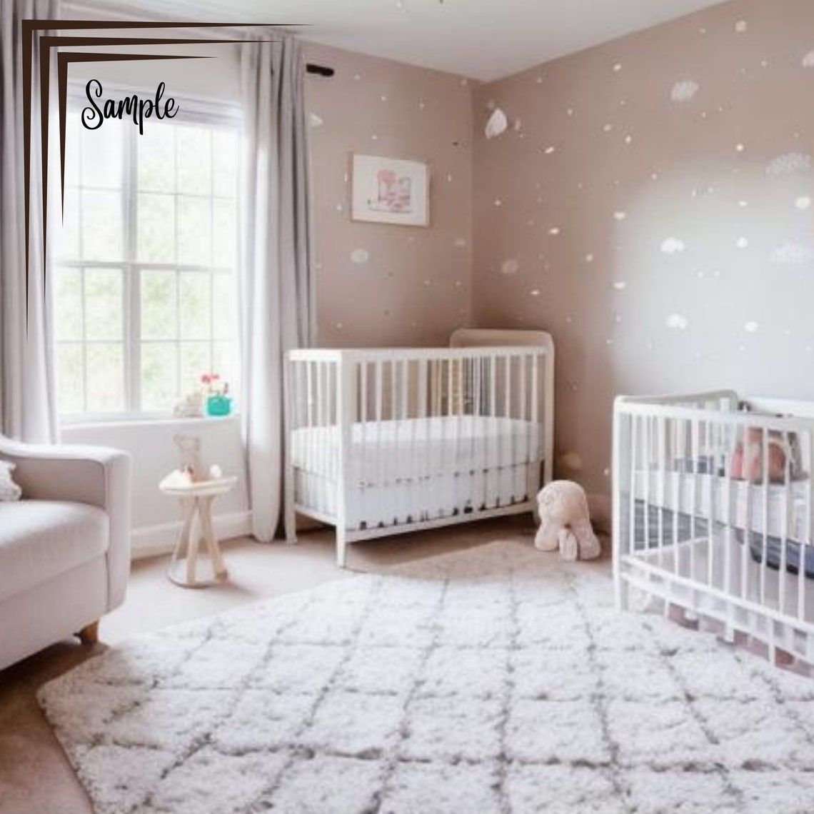 Zoom Background Cute Baby Room Zoom Background // Sweet Baby Room Zoom ...