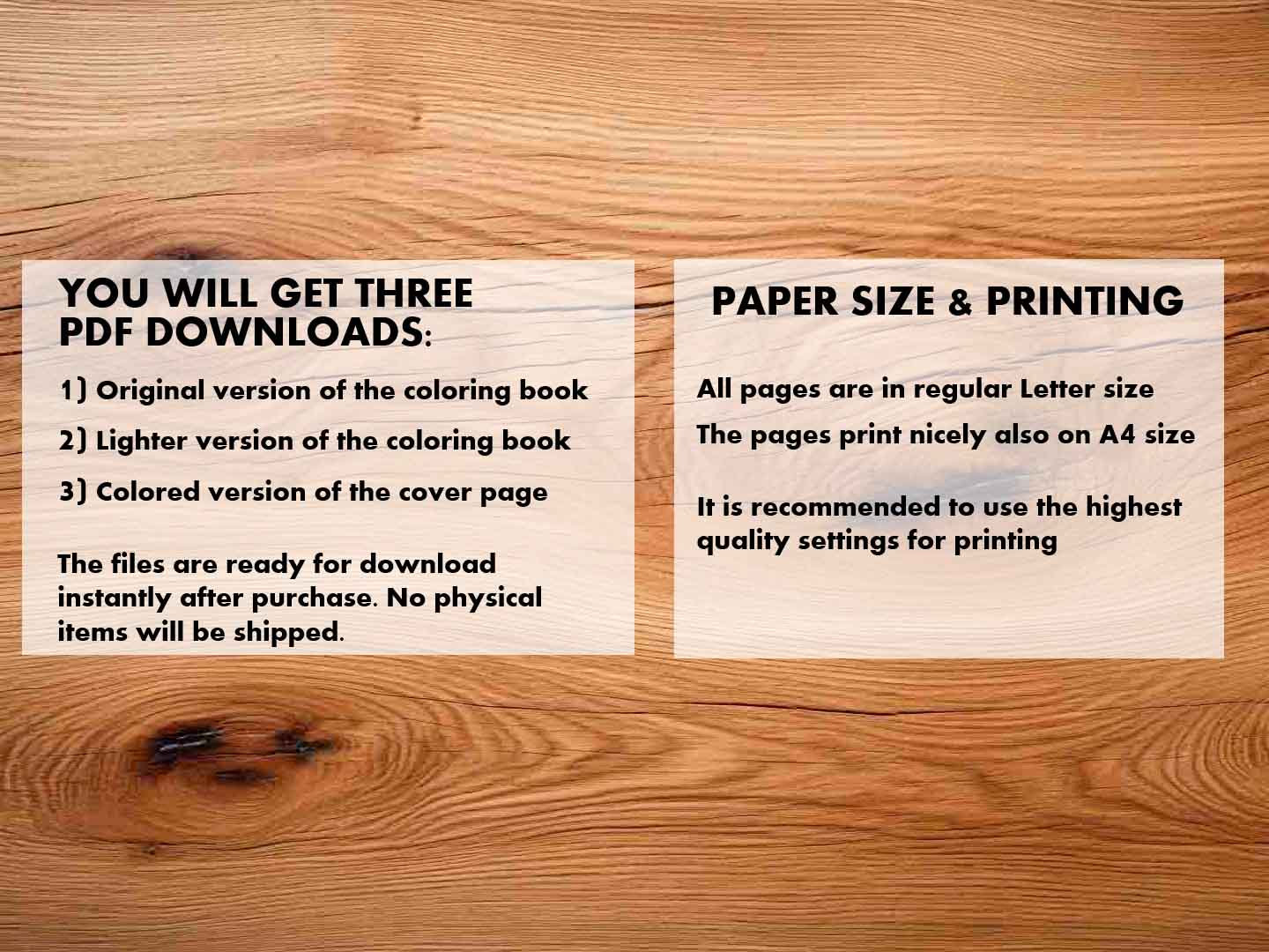 Sunflowers Coloring Pages, for Adults and Kids, Instant Download ...