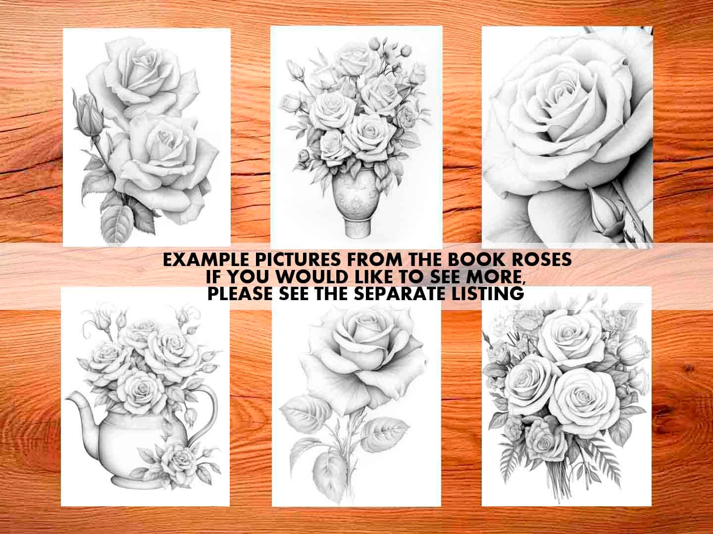 Flower Bundle 97 Coloring Pages, for Adults and Kids, Instant Download ...