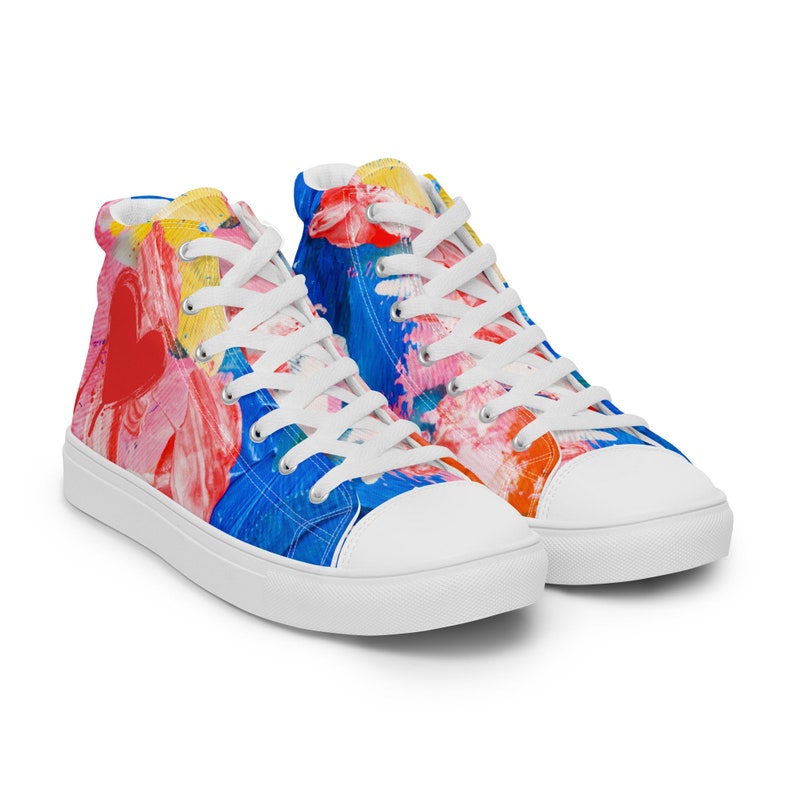 Complicated Love High Top Canvas Shoes for Women – Trendy & Comfortable ...