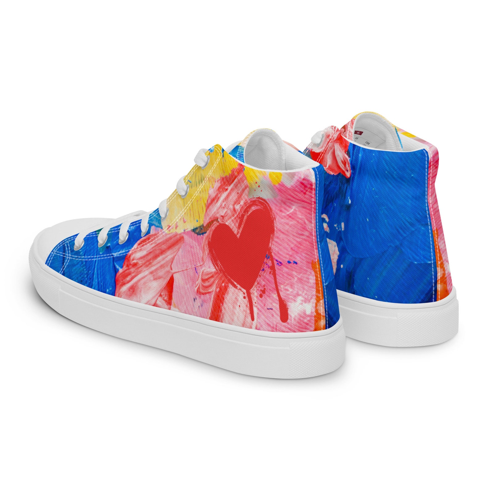 Complicated Love High Top Canvas Shoes for Women – Trendy & Comfortable ...