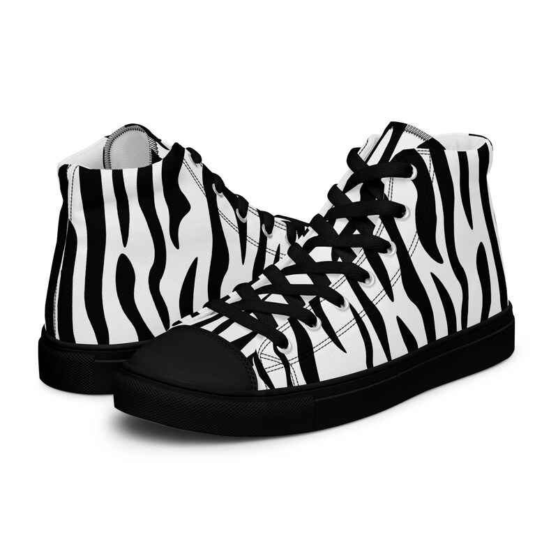 Custom Zebra Shoes - Etsy