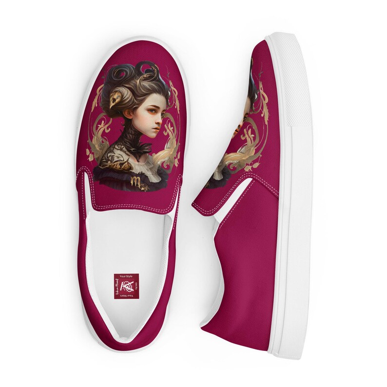 Embrace Intensity: Scorpio Women’s Slip-on Canvas Shoes | Channel Your ...