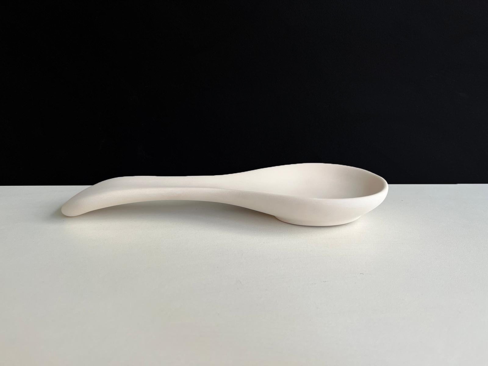 Ready to Paint Ceramic Spoon Rest, Blank Ceramic Spoon Rest for ...