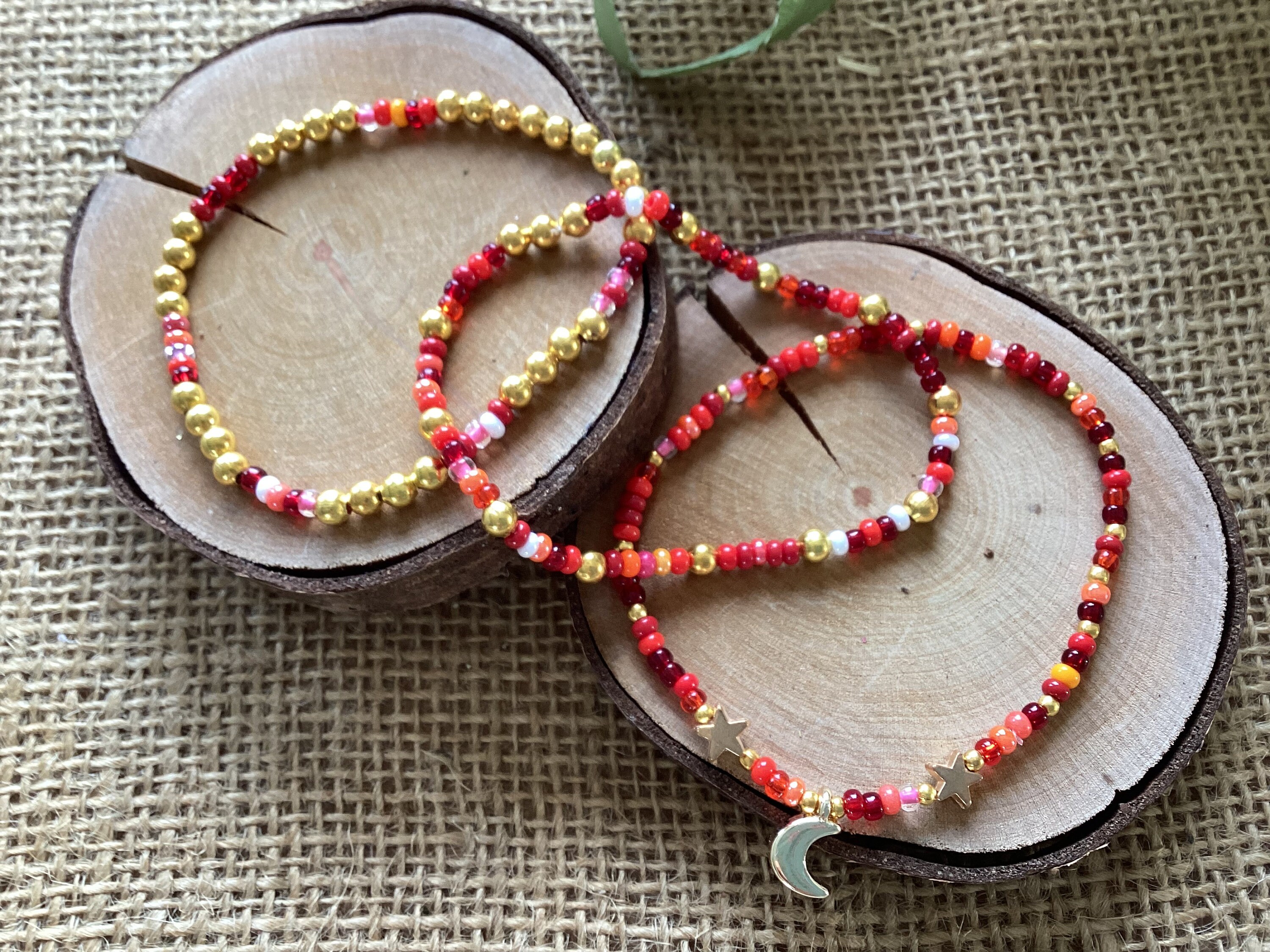 Seed Bead Bracelet Stack - Etsy