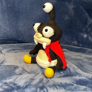 Lord Nibbler Crochet Plush Futurama Inspired Amigumi Handmade - Etsy UK