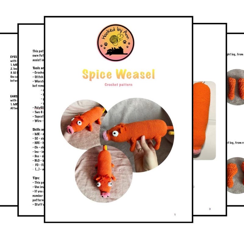 Weasel Pattern - Etsy