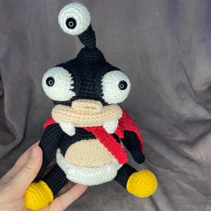 Lord Nibbler Crochet Plush Futurama Inspired Amigumi Handmade - Etsy UK