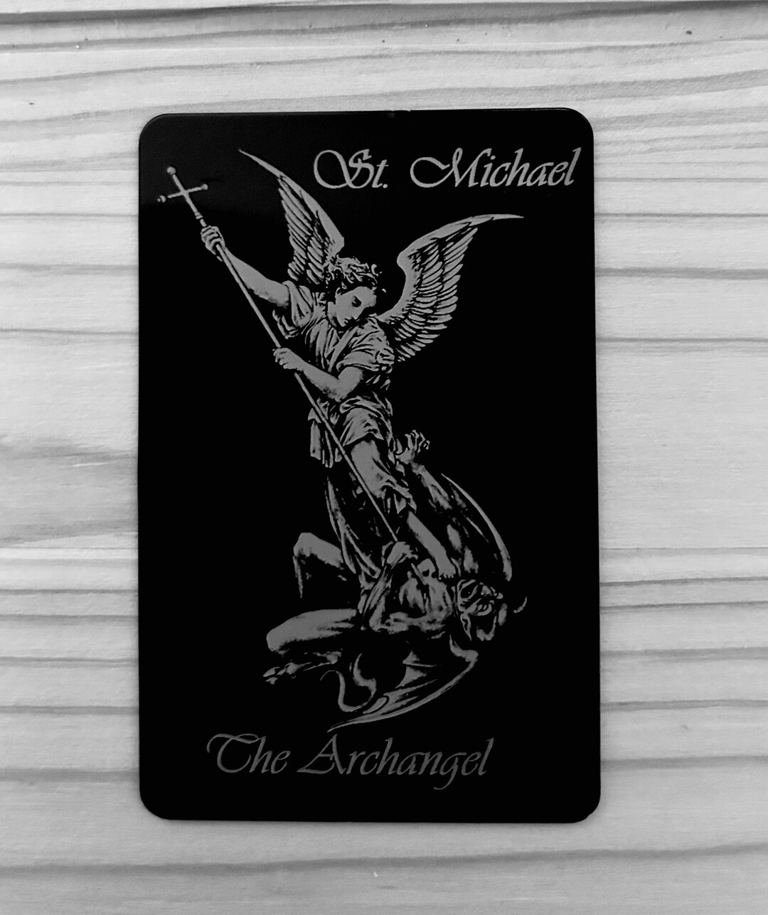 St. Michael Card - Etsy