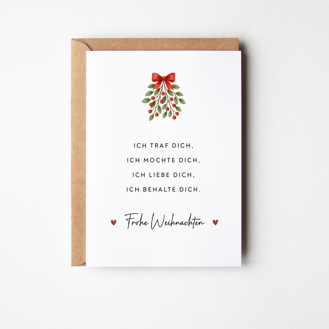 Weihnachtskarte Fr Den Freund
