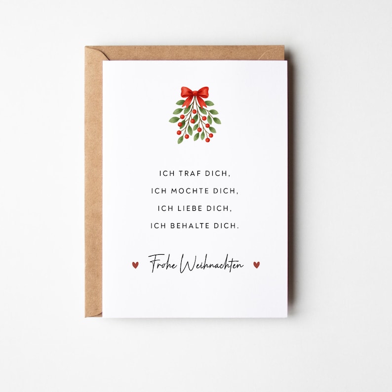 Weihnachtskarte Fr Den Freund