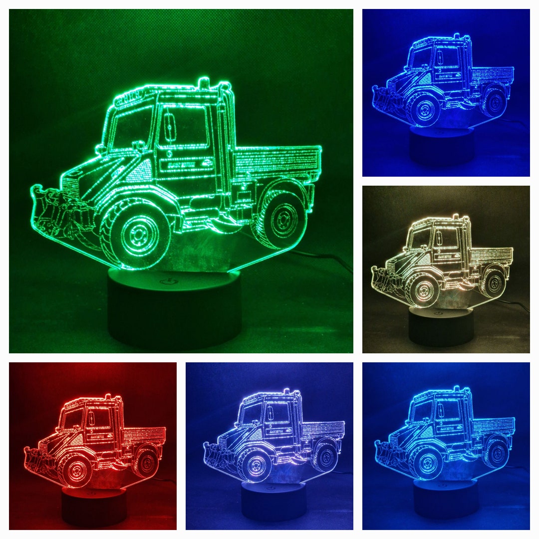 Unimog LED Table Lamp Table Lamp Night Light 7-fold Color Change ...