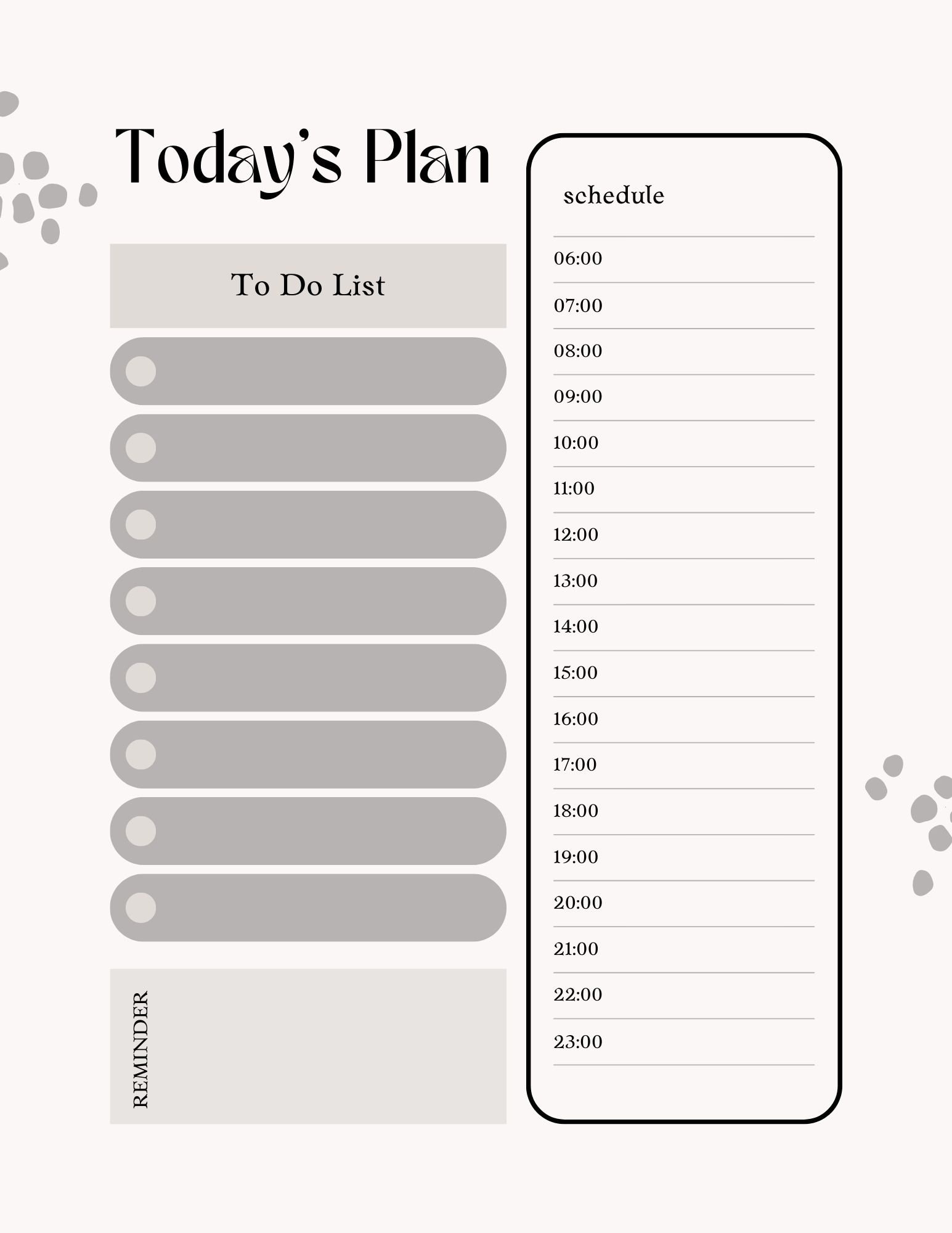 Planner for Every Day Plans Pdf. Jepg - Etsy