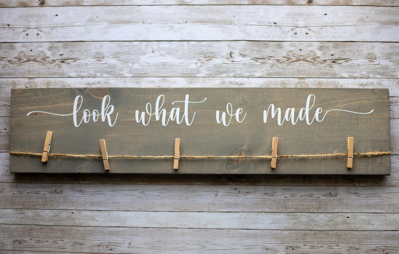 Personalized Look What I Made Sign-kid Art Display-kid Birthday Gift ...