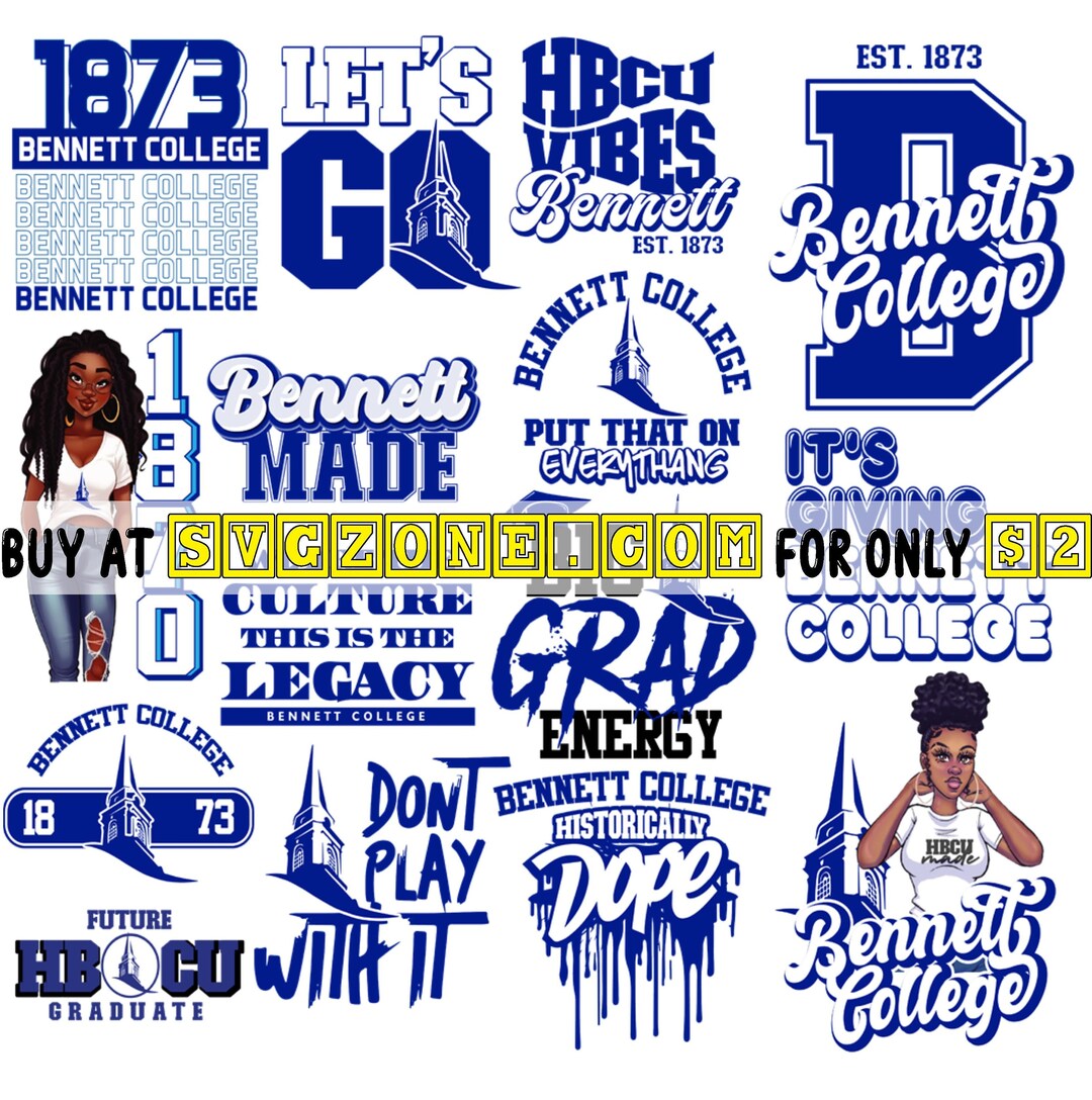 Hbcu Excellence With Bennett College Svg Designs - Etsy
