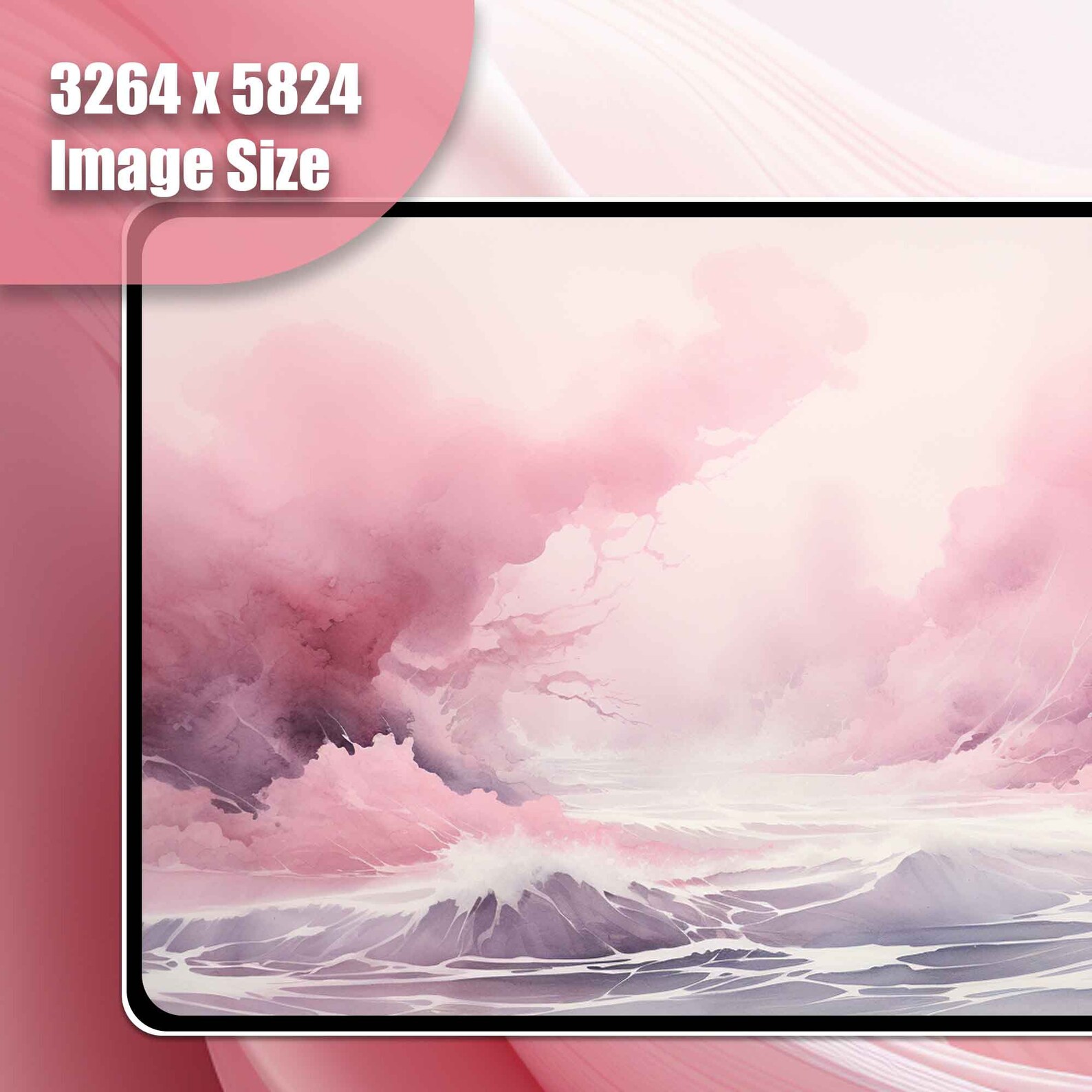 Ocean Wallpaper Pink Wallpaper Mobile Lockscreen Desktop Screensaver ...