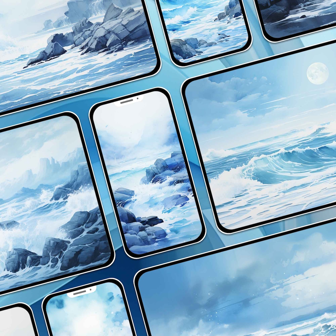 Ocean Wallpaper Blue Wallpaper Mobile Lockscreen Desktop Screensaver ...