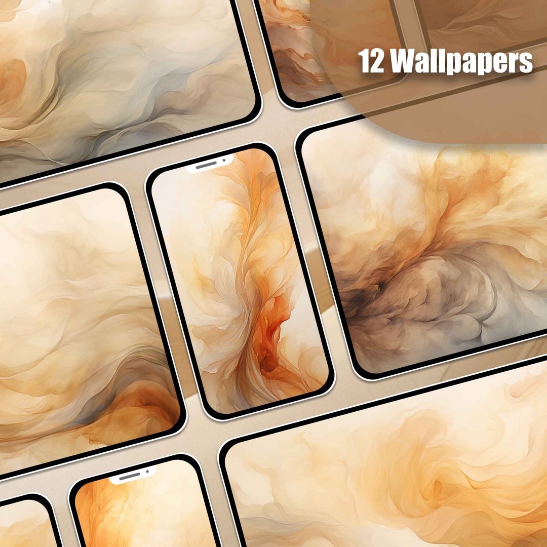 Abstract Wallpaper Beige Wallpaper Mobile Lockscreen Desktop ...