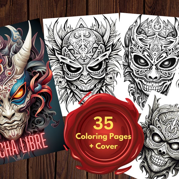 Luchador Mask - Etsy