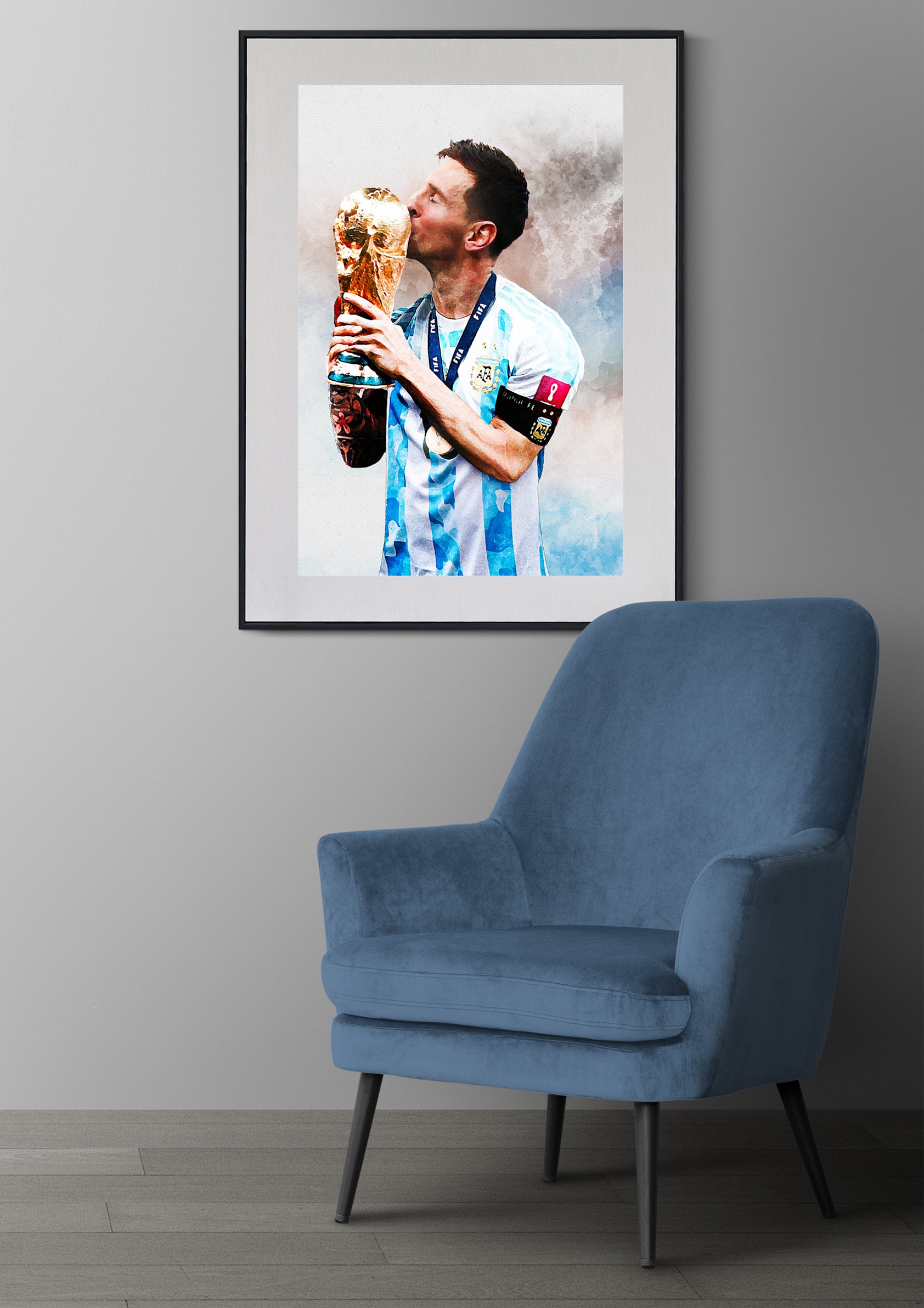 Lionel Messi World Cup Printable Poster, Messi Print, Messi Argentina ...