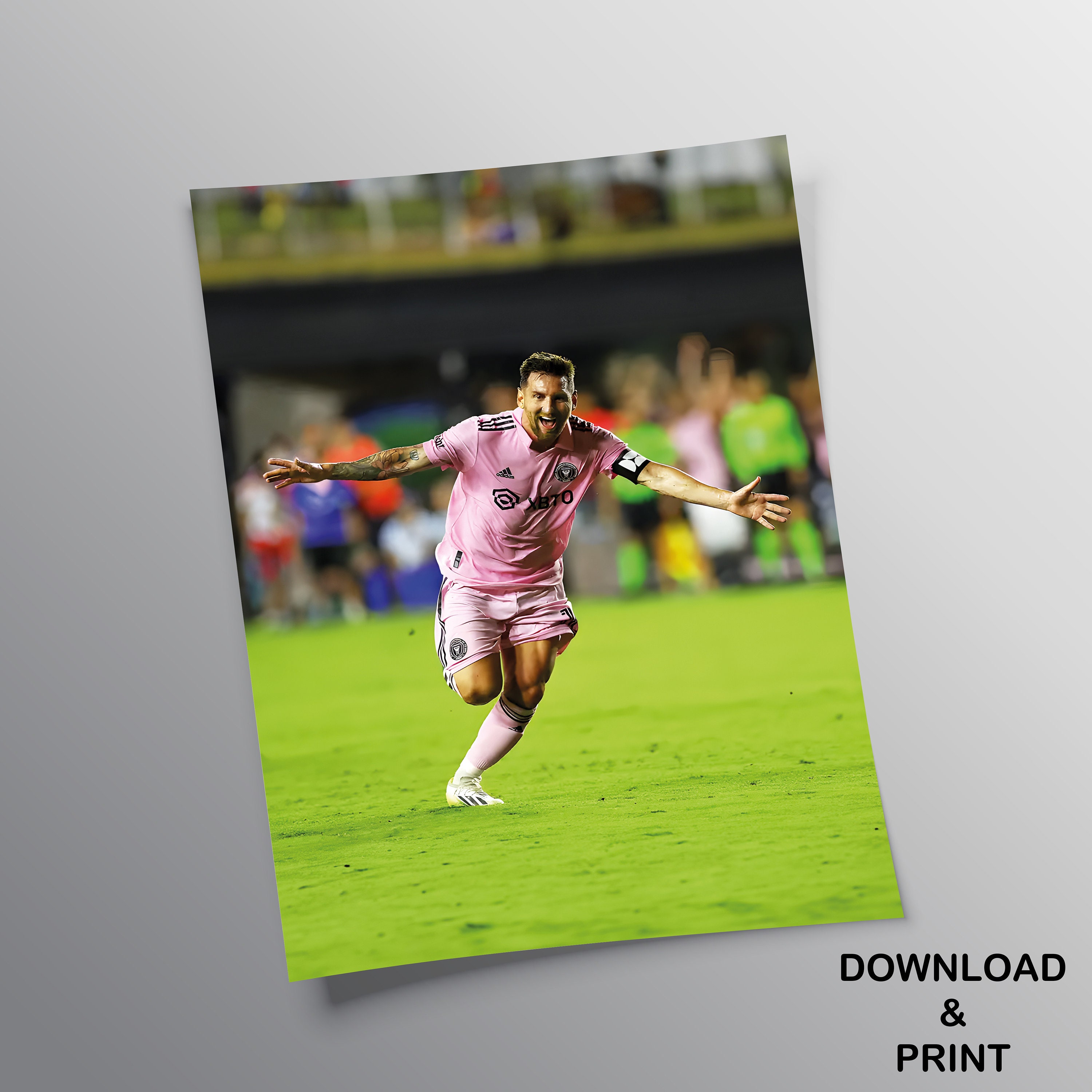 Lionel Messi Inter Miami Printable Poster Messi Print Messi - Etsy