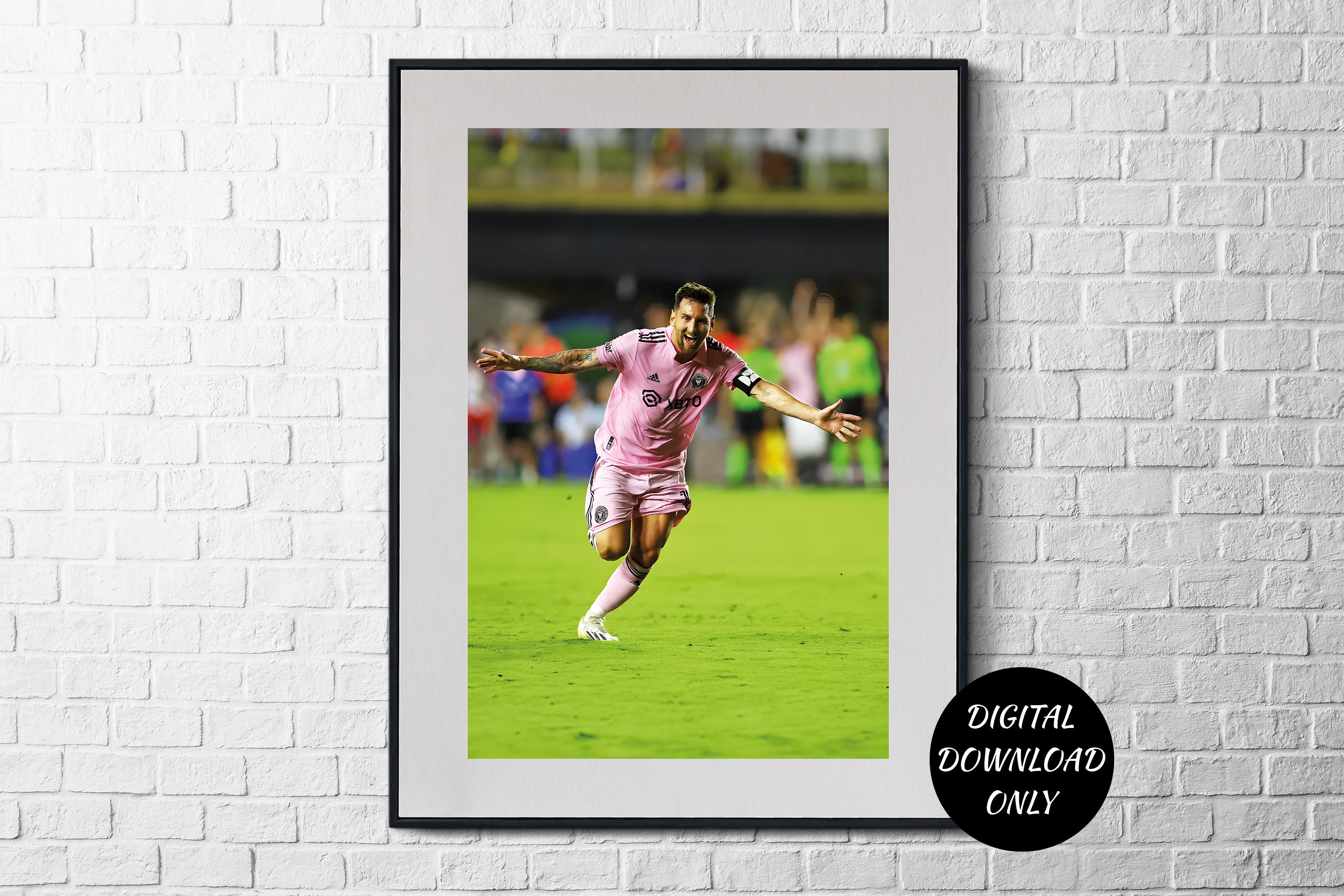 Lionel Messi Inter Miami Printable Poster Messi Print Messi - Etsy