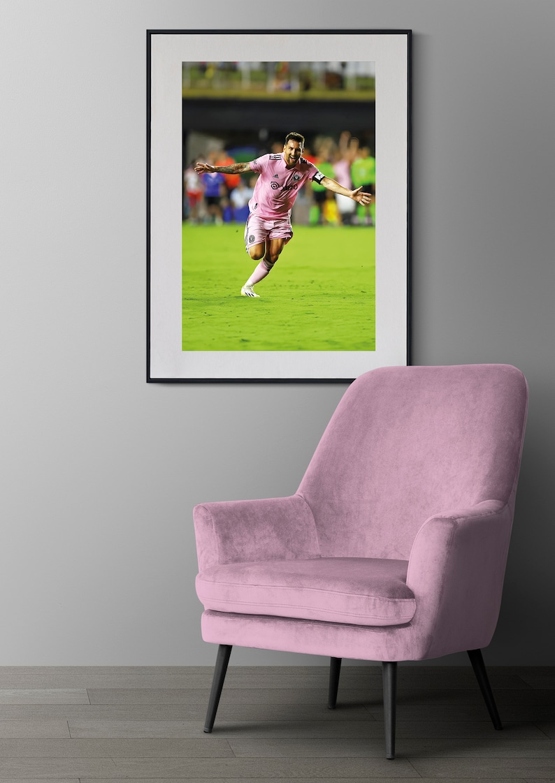 Lionel Messi Inter Miami Printable Poster Messi Print Messi - Etsy