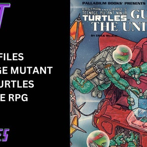 TMNT Teenage Mutant Ninja Turtles Vintage Rpg 80s Nostalgia Dungeon and ...