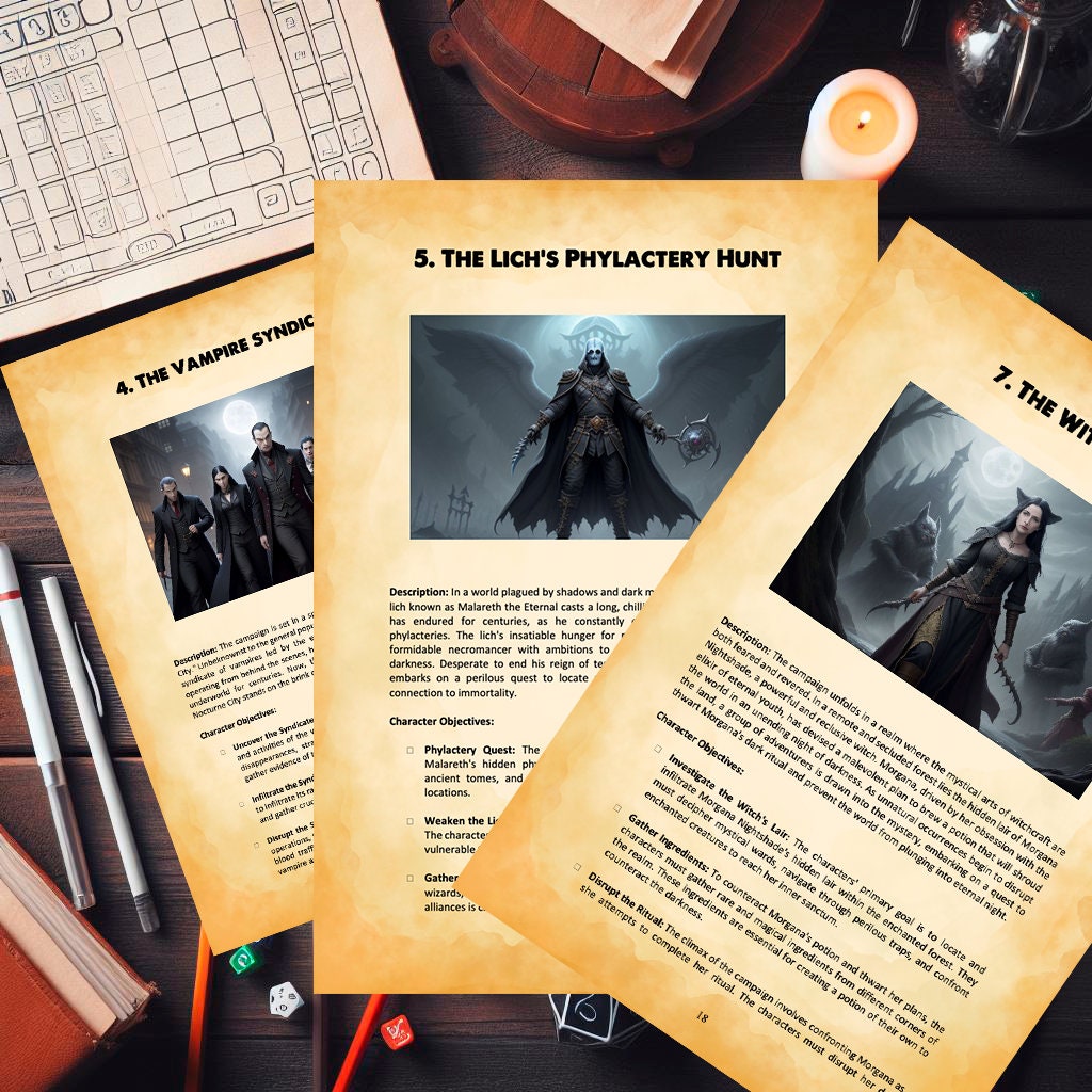 Dungeon and Dragons Ideas & Inspiration for Adventures 20 Dark ...