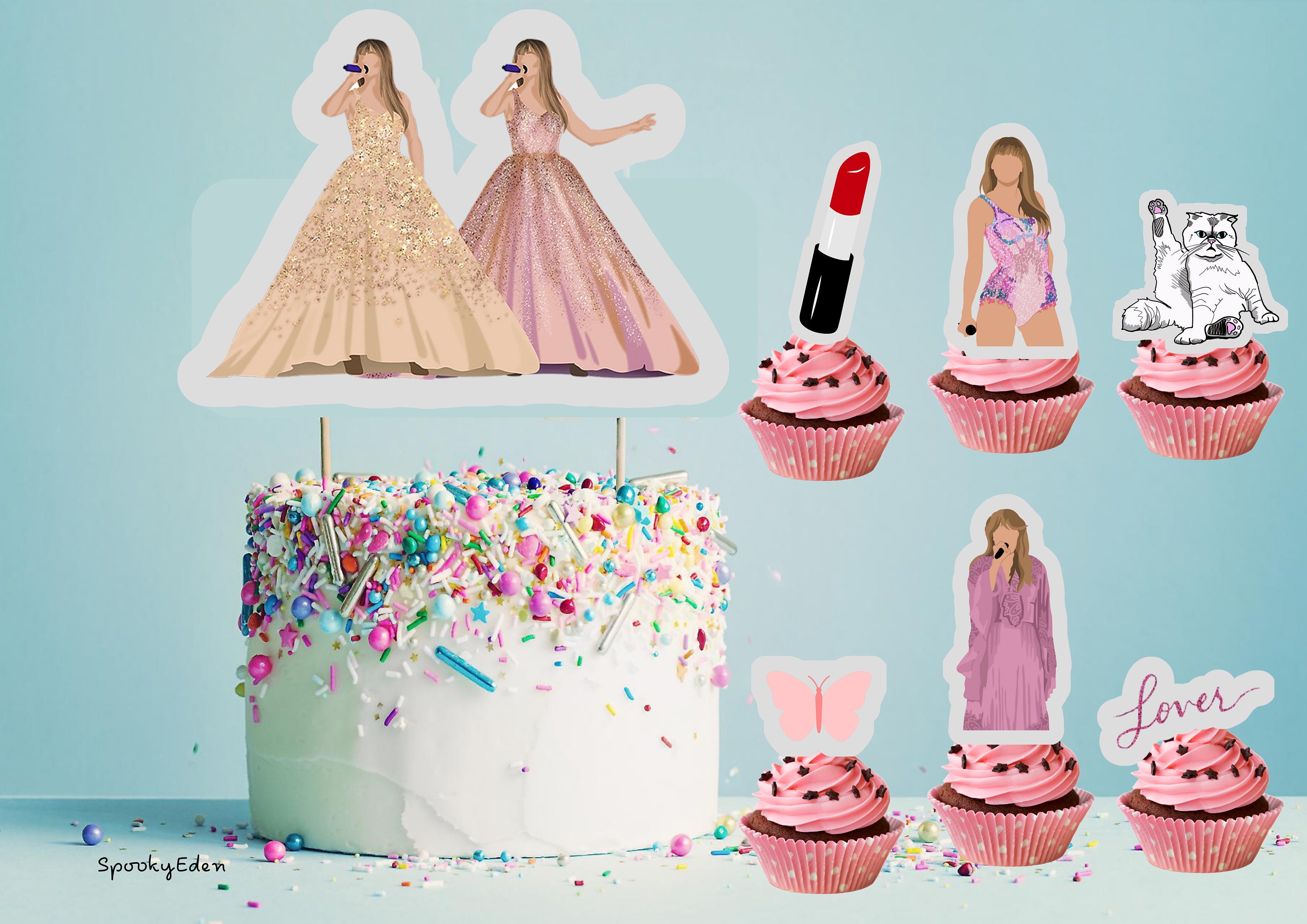 Editable Taylor Swift Inspired Birthday Party Bundle Instant Download ...