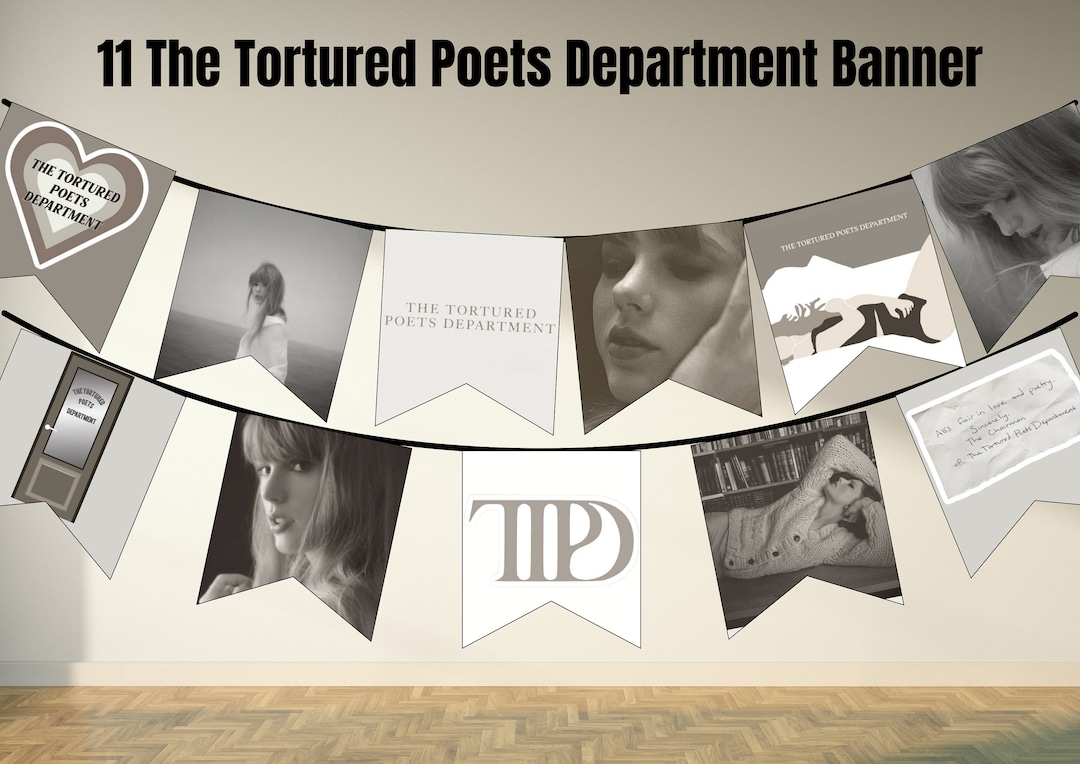 11 Taylor Swift Inspired Printable the Tortured Poets Department ...