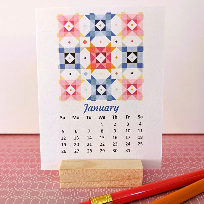 Block Calendar - Etsy