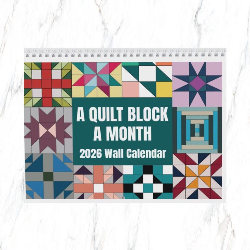 2026 Block Calendar - Etsy