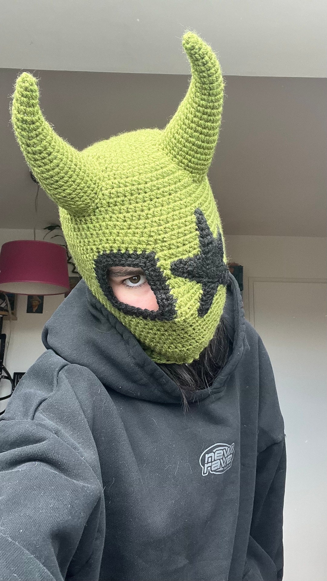 Demon Star Mask - Etsy