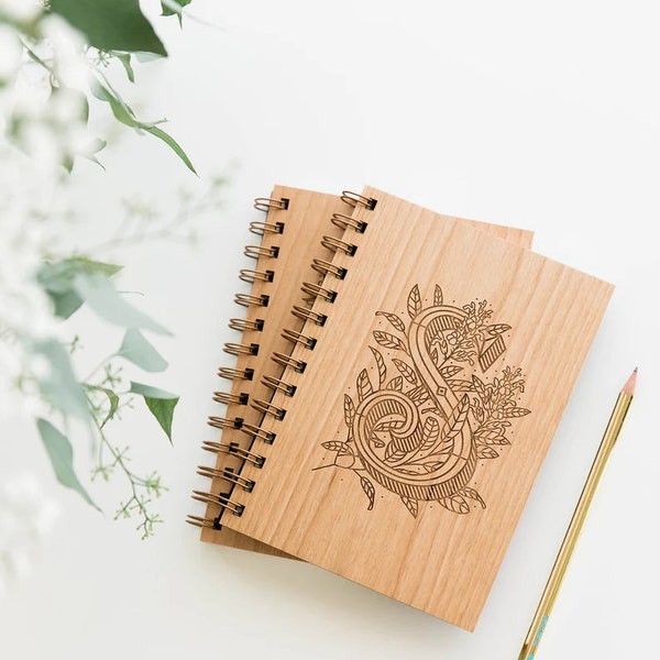 Wood Notebook - Etsy