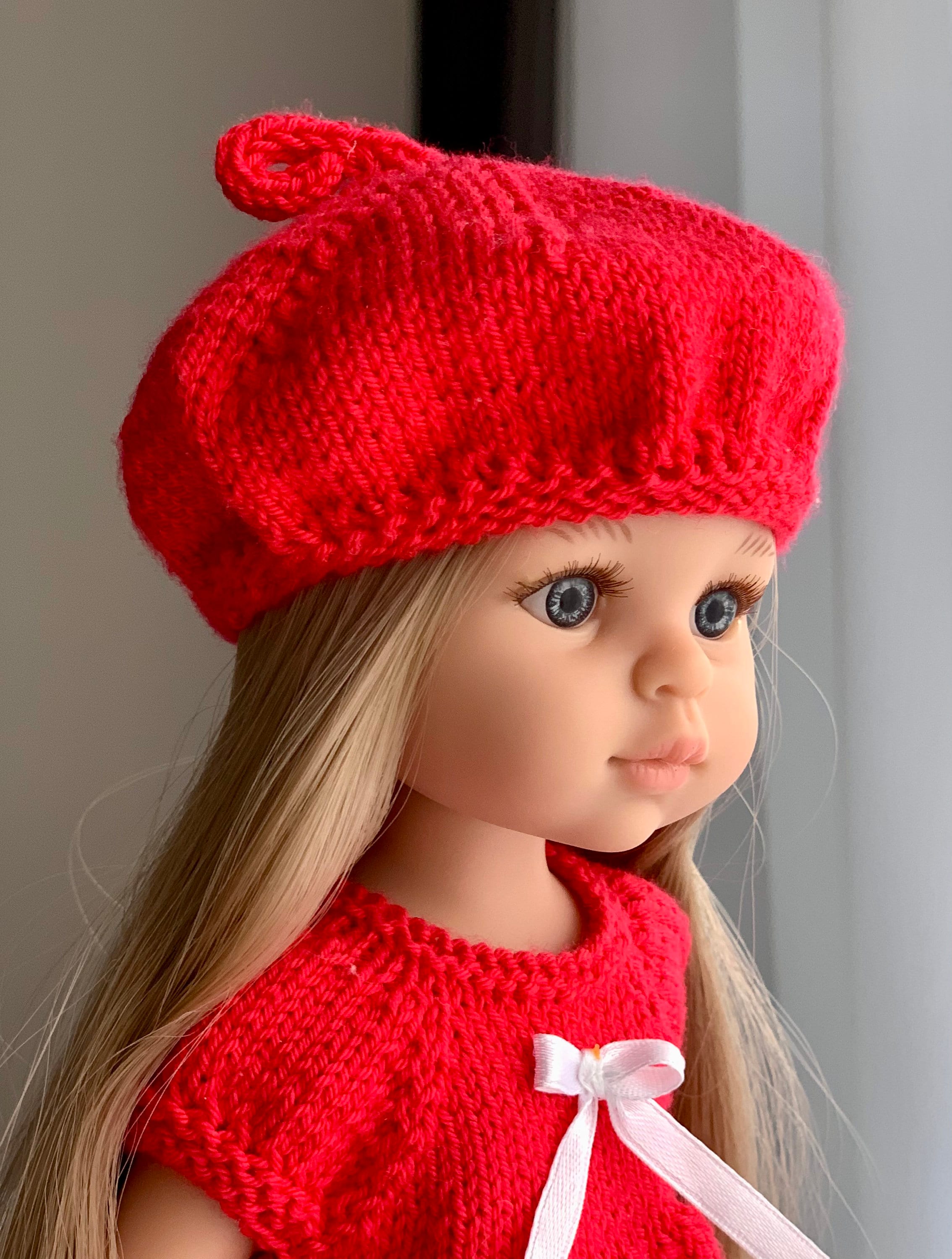 PDF SIMPLE Doll Beret Knitting Pattern & Tutorial Paola Reina Digital ... PDF SIMPLE Doll Beret Knitting Pattern & Tutorial Paola Reina Digital ...