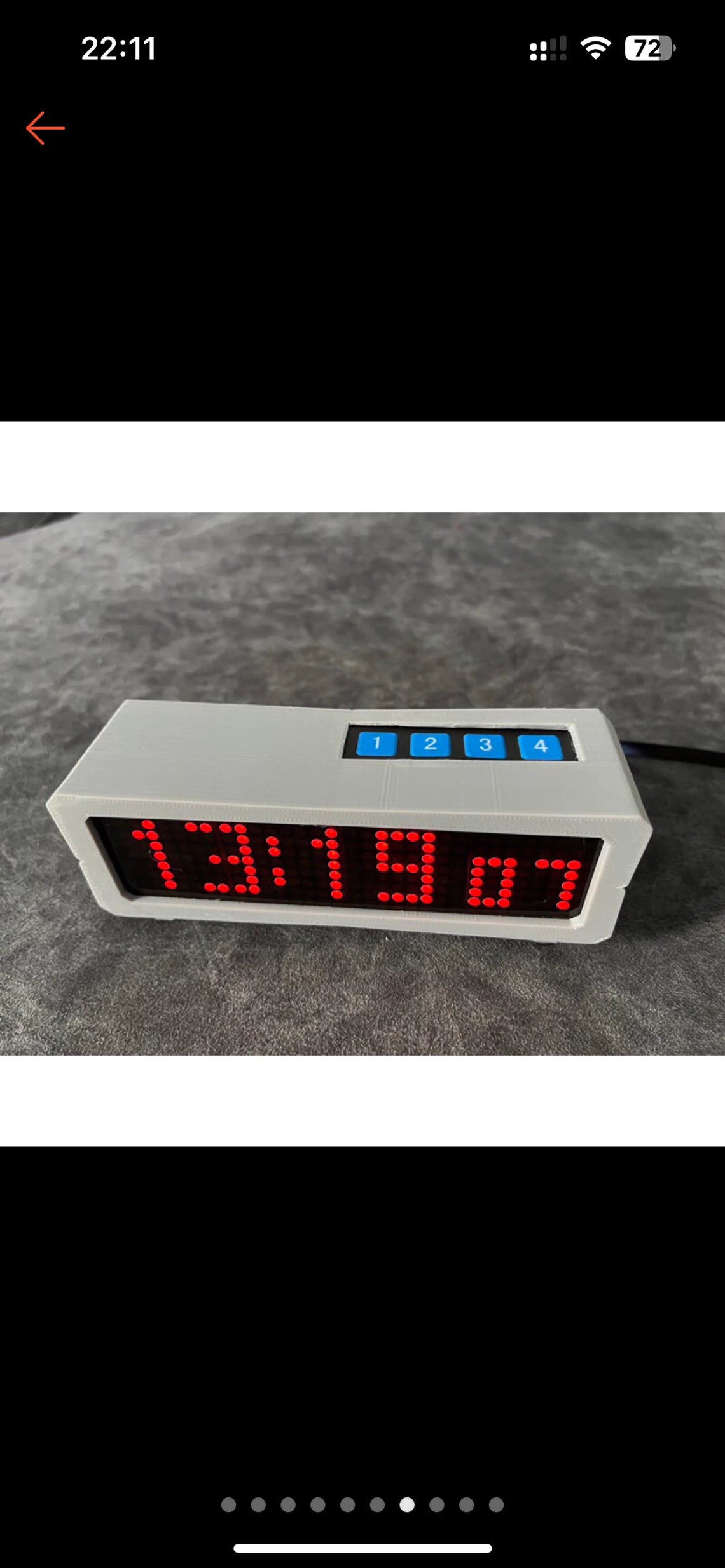 Smart Clock, Set Time From WIFI | NTP Clock - Etsy