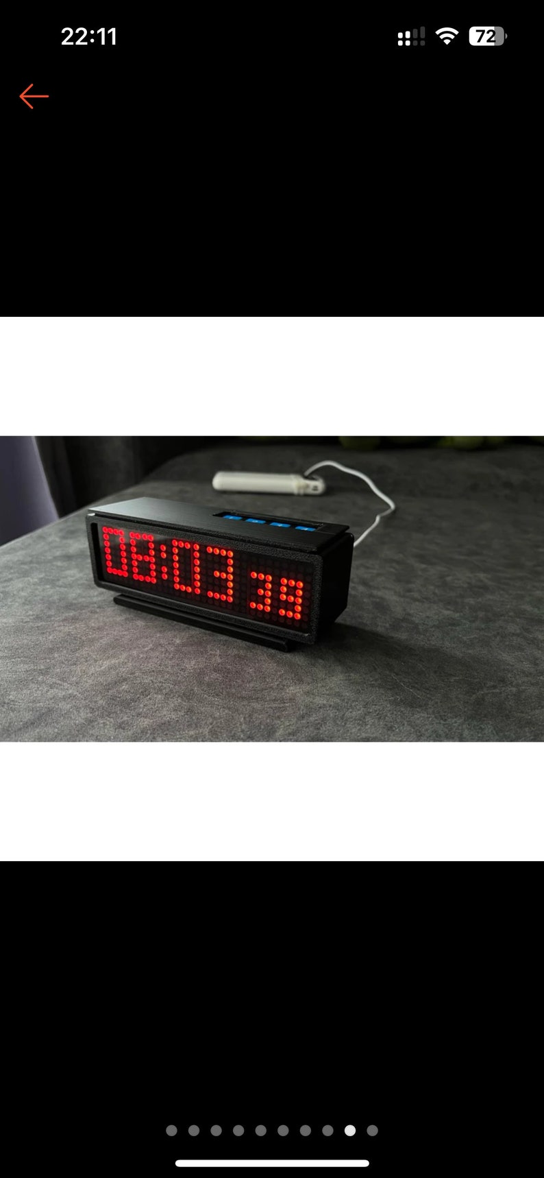 Smart Clock, Set Time From WIFI | NTP Clock - Etsy