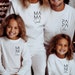 Matching Family Outfit, Custom Family Minimalist Sweatshirts, Mommy ...
