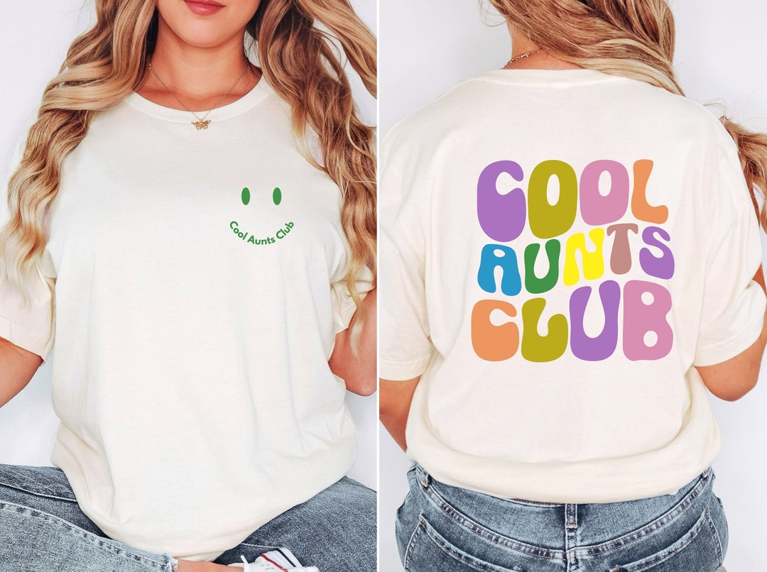 Cool Aunts Club Shirt, Cool Aunts Shirt, Favorite Aunt Shirt, Cool Aunt ...