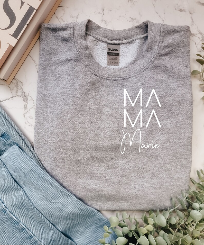 Matching Family Outfit, Custom Family Minimalist Sweatshirts, Mommy ...