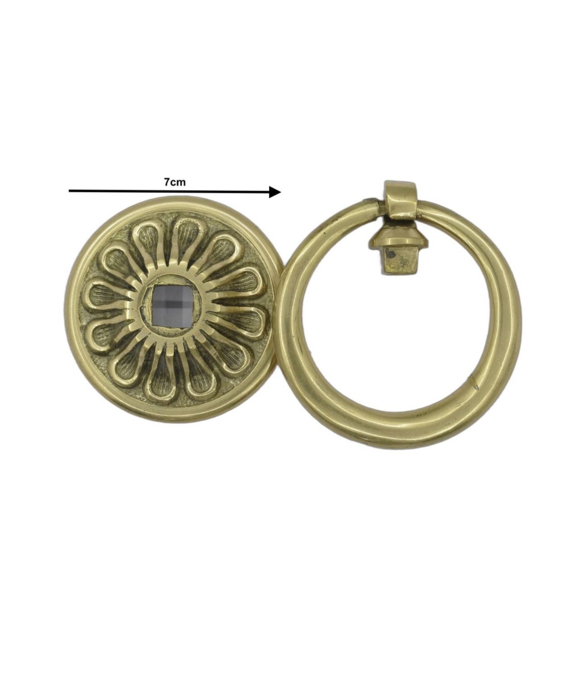 Pure Brass Door Knocker - Etsy