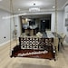 Handmade Wooden Reversible Porch Swing/ Wooden Reversible Ceiling Swing ...